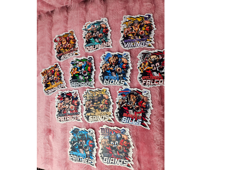 Custom Stickers – Mandy's Many Hats